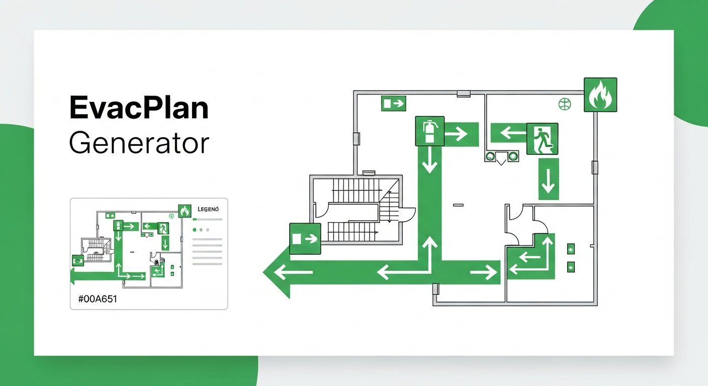 EvacPlan Generator - Free Evacuation Plan Maker | Create Emergency Exit ...